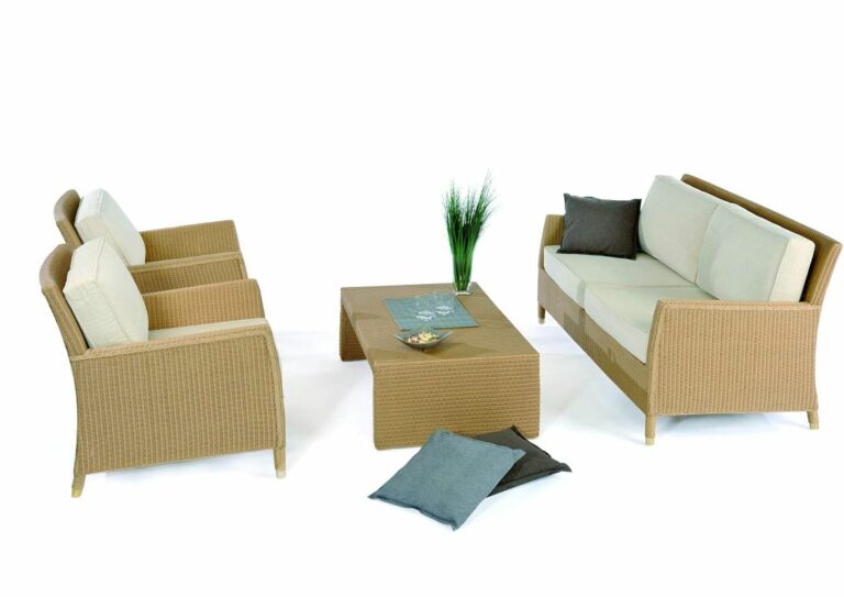 Canapé 2 places et demi en loom - Brin d'Ouest